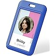 Amazon.com : Uniclife 6 Pack Sliding ID Badge Holder Vertical Hard ...