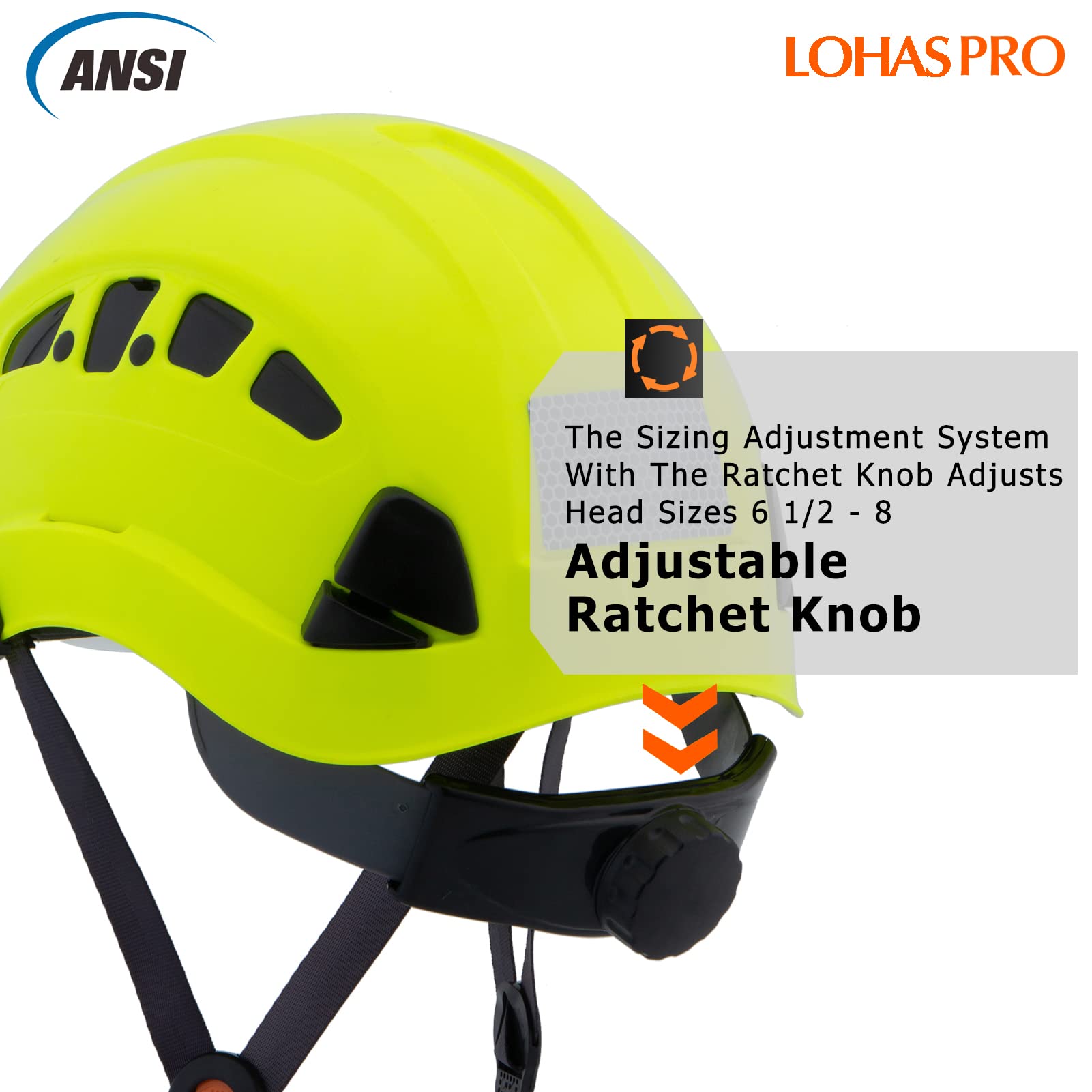 Mua LOHASPRO Hard Hats Construction Safety Helmet ANSI Z89.1 Approved ...