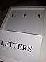 Wooden White Letter Holder Rack With 3 Key Hooks ~ Letter And Key Rack ...