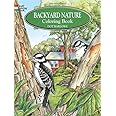 Backyard Nature Coloring Book (Dover Nature Coloring Book): Dot Barlowe ...