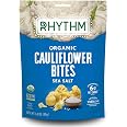 Amazon.com : Rhythm Superfoods Crunchy Cauliflower Bites, White Cheddar ...