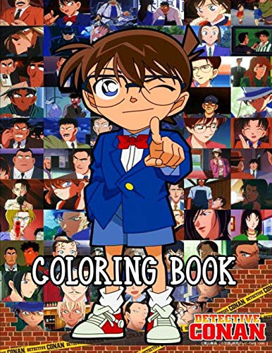 Detective Conan Coloring Book This Book Makes A Perfect Gift ...