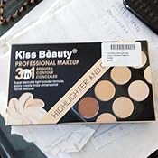 Buy Kiss Beauty Highlighter and Contour 8 Shades Concealer Palette ...