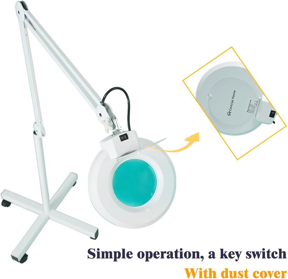 Sanqiao 5X Magnifying Vertical Lamp Floor Stand LED Lamp Stand ...