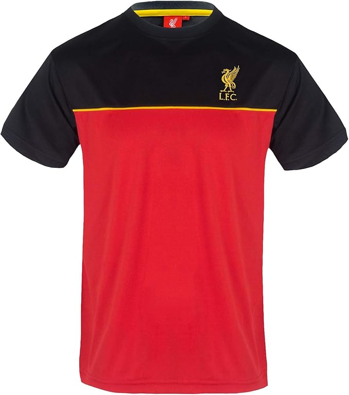 Liverpool FC Mens T-Shirt Poly Training Kit Official Football Gift ...