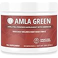 Amazon.com: Amla Green Tea Superfood Powder Supplement, Daily Greens ...
