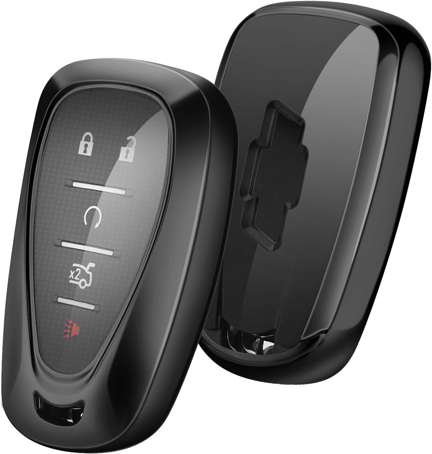Amazon.com: ELOHEI for Chevy Key Fob Cover case Shell Cover TPU ...