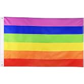 Amazon.com : Queer Pride Poly Pride 3x5 Foot LGBTQ+ Pride Flag - Bold ...