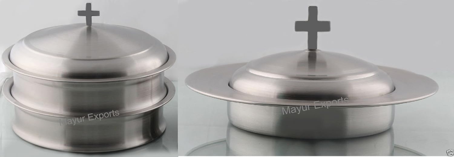 Amazon.com: 2 Communion Trays (for Glasses) with Lid and 1 Communion ...