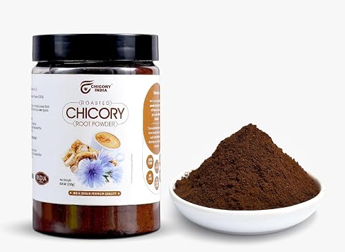 Chicory India Premium Roasted Chicory Powder for Coffee & Tea | Rich ...