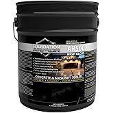 Armor AR350 Low Gloss Wet Look Concrete Sealer 5 Gallon - Professional Grade Color Enhancing ...