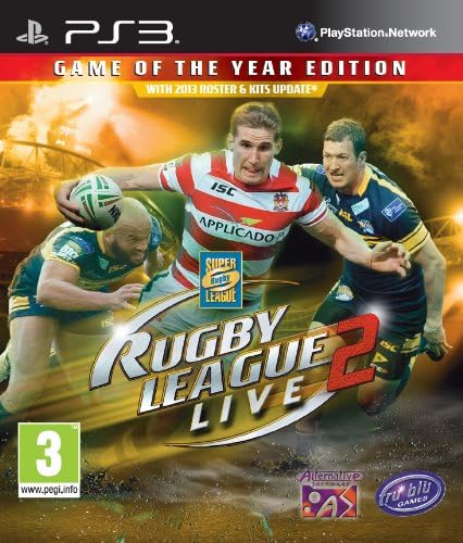 Rugby League Live 2 - Game Of The Year Edition (PS3): Amazon.co.uk: PC ...