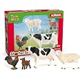 Amazon.com: Schleich Farm World - Starter Set, Includes 4 x Collectible ...
