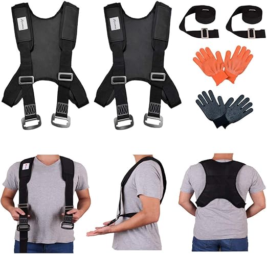 Furniture Moving Strap, Shoulder Lifting Straps for Furniture, Mattress ...