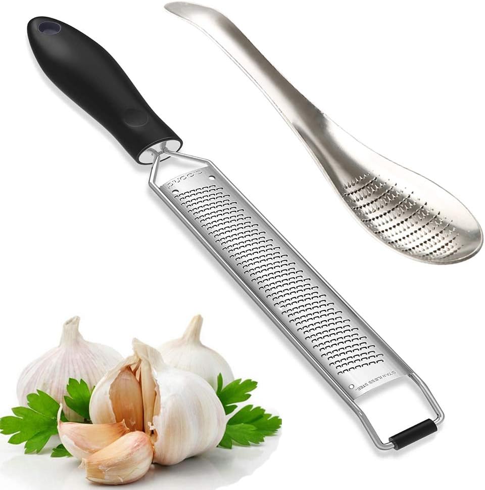 Amazon.com: MOAKER Cheese Grater-Ginger/Garlic Grinder-for Parmesan ...