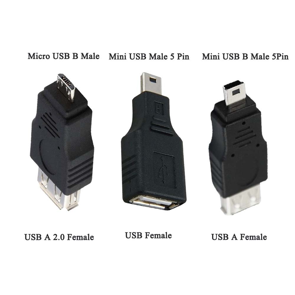 Buy provide USB A 2.0 female to Micro USB B male Connector Adapter+USB ...