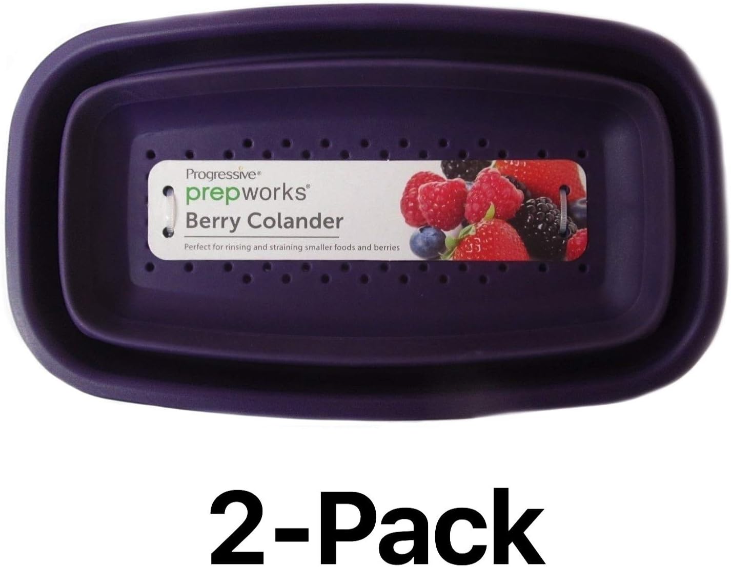 Amazon.com: Progressive International Prepworks Berry Colander (2-piece ...