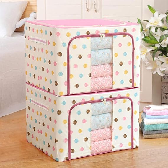 WNMO Caja De Almacenamiento para Ropa Bolsa De Edredón De Algodón ...