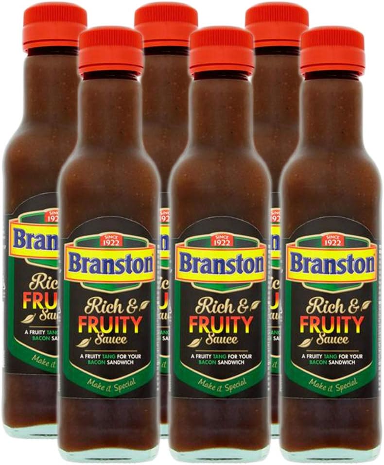 Branston Rich & Fruity Sauce 245g (Pack of 6): Amazon.co.uk: Grocery