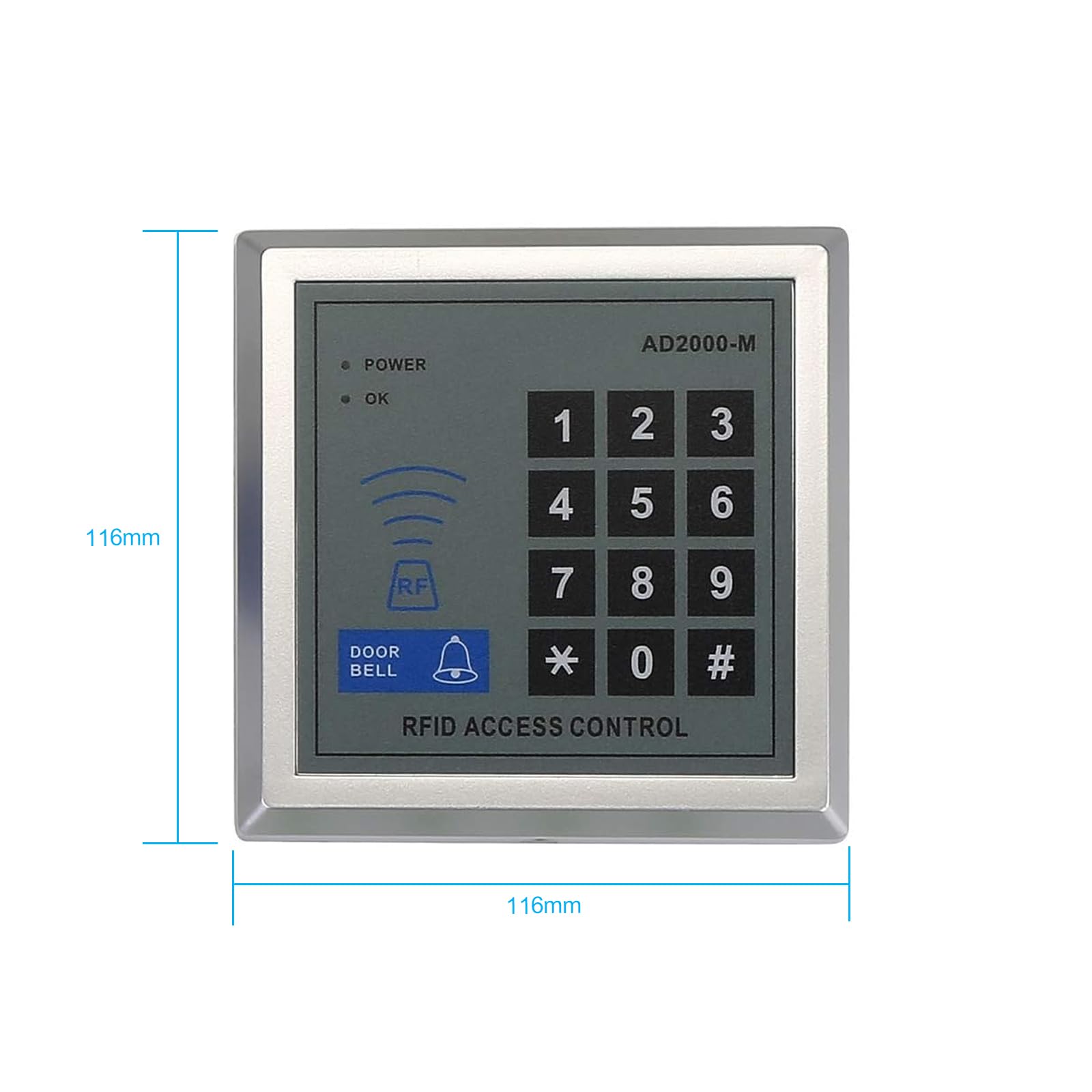 Mua AGPTEK RFID Door Access Control System Kit, Home Security System ...