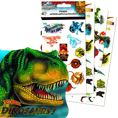 Buy Dinosaur Book with Jurassic World Stickers Set ("Know-It-Alls ...