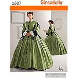 Amazon.com: Simplicity Sewing Pattern 2881 Misses Costumes, KK (8-10-12 ...