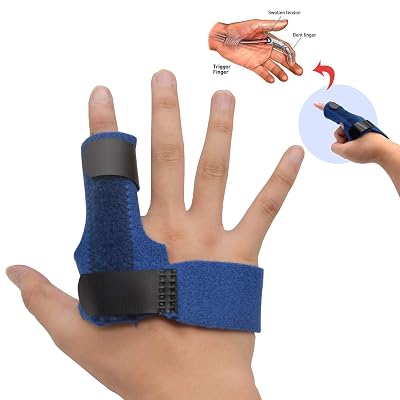 Sumifun Trigger Finger Splint Plus 2 Gel Sleeves, Philippines | Ubuy