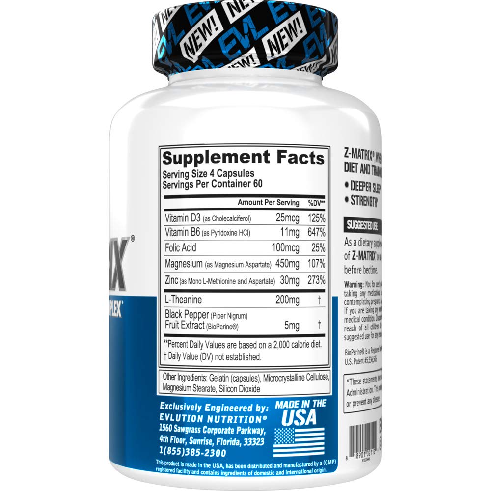 Mua Magnesium and Zinc Post Workout Supplement - ZMatrix Zinc Magnesium ...