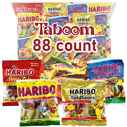 Haribo Mixed Gummies Pack – 88 Ct of Halloween Candy – Premium Candy ...