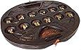Amazon.com: African Oware (mancala) Seed Board Game - Deluxe circular ...