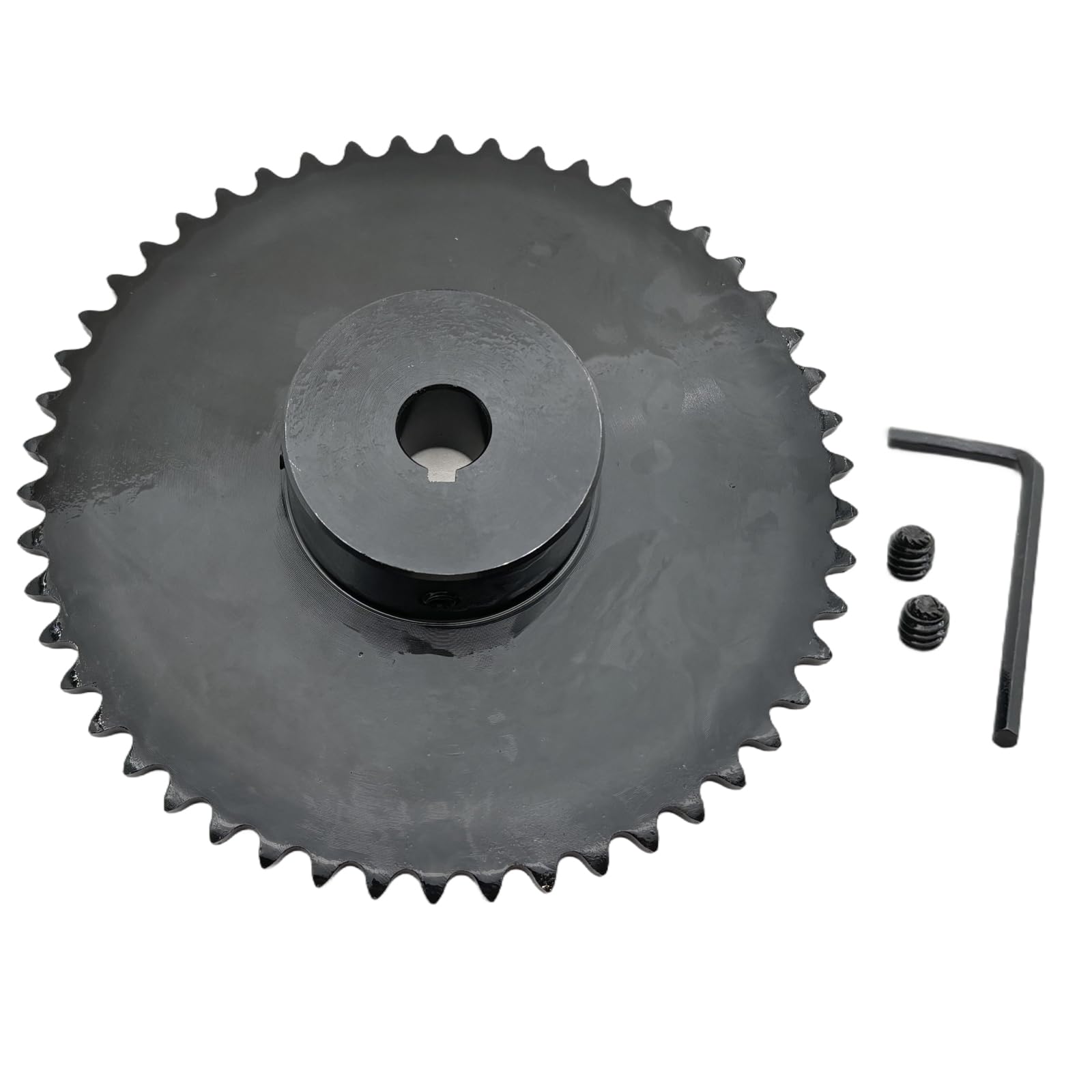 Saelno #35 Roller Chain Sprocket Type B 5/8 inch Bore 50 Tooth ...