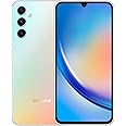 SAMSUNG Galaxy A34 6GB RAM, 128GB Storage, 5G, Silver : Amazon.com.mx ...