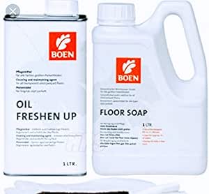 Amazon.com: Boen Care & Maintenance Kit White (2 Pack)-for White Oiled ...