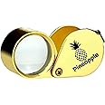 Amazon.com: Pineapple 30X Jewelers Loupe Magnifier Foldable Pocket ...
