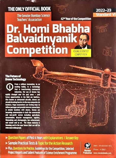 Buy Menaka Dr Homi Bhabha Balvaidnyanik Competition Class 6th Buy Menaka Dr Homi Bhabha Balvaidnyanik Competition Class 6th