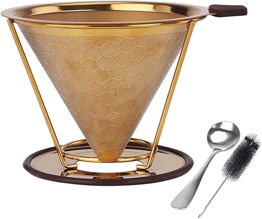 Amazon.de: Craftman168 wiederverwendbarer kaffeefilter, mit Wabenmuster ...