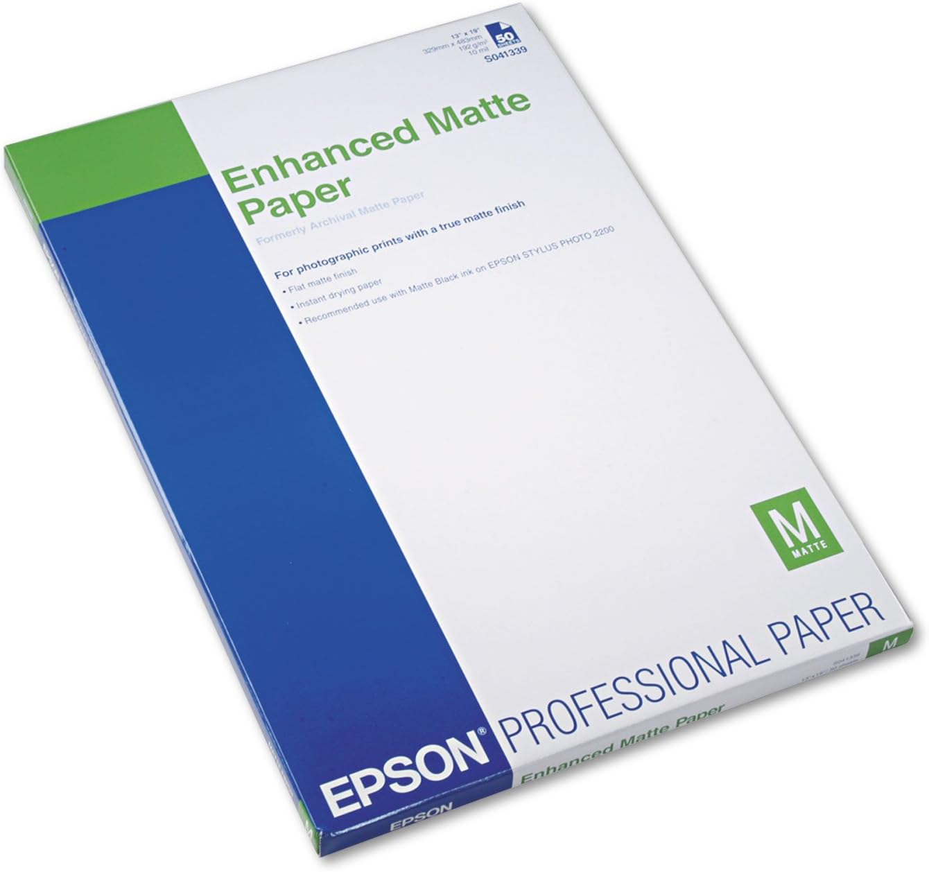 Epson Enhanced Matte Paper 50 Sheets S041343 A3 11 7x16 5 Amazon epson-enhanced-matte-paper-50-sheets-s041343-a3-11-7x16-5-amazon