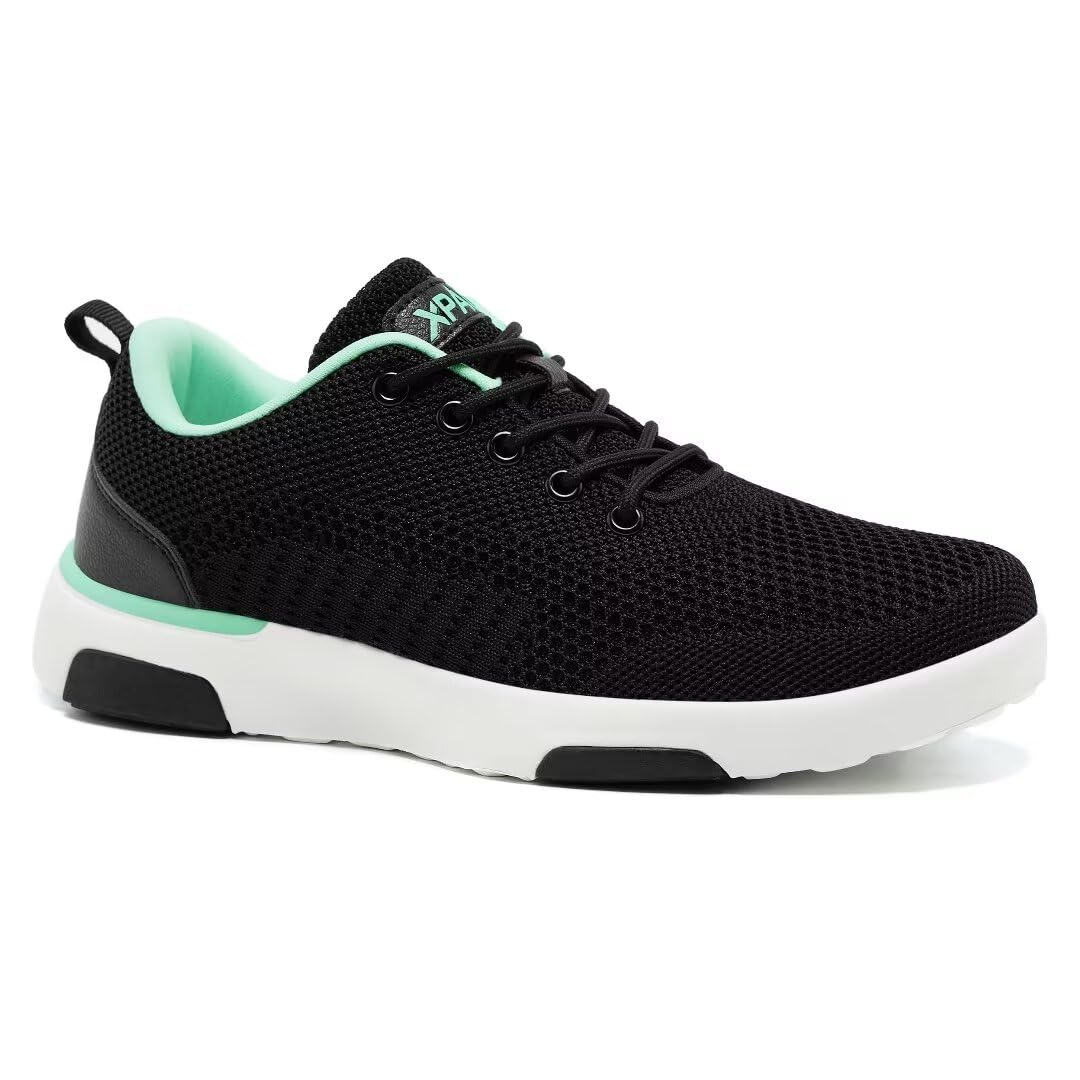 XPACS Womens Sof Supportive Walking Sneakers for Heel Pain Relief, Anti ...