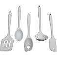 Amazon.com: Chef Craft Premium Silicone Kitchen Tool and Utensil Set, 5 ...