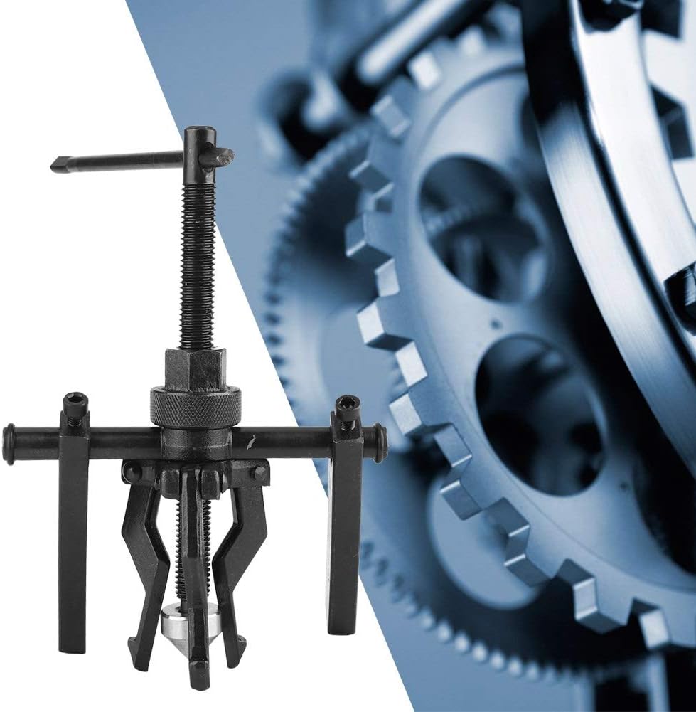 Jadeshay 3 Jaw Twin Legs Bearing Gear Puller Remover Hand Tool ...