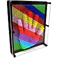 Amazon.com: 3D Pin Art Intellectual Fun Toy Rainbow Plastic Pin Art ...