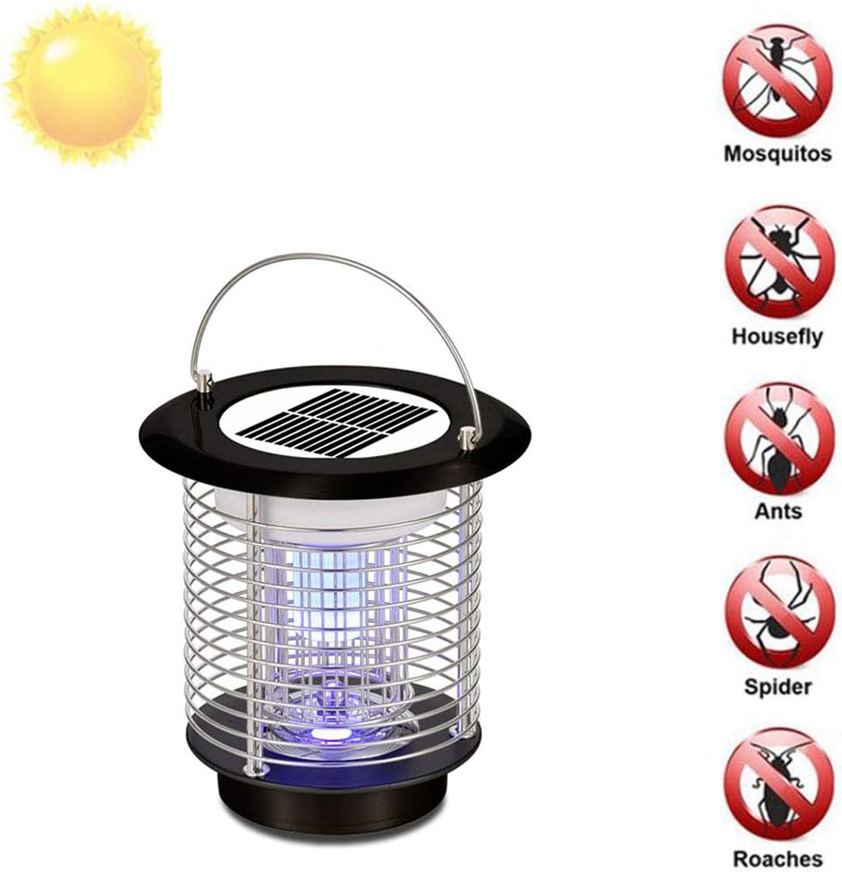 Solar Mosquito Killer, Solar And USB Provide Power, Influences 600 Ft^2 ...