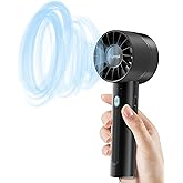 Amazon.com: Furnsii Small Handheld Fan, Super Powerful Hand Fan with 4 ...