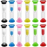Amazon.com: Sand Timer, KISEER 6 Pcs Colorful Hourglass Sandglass Sand ...