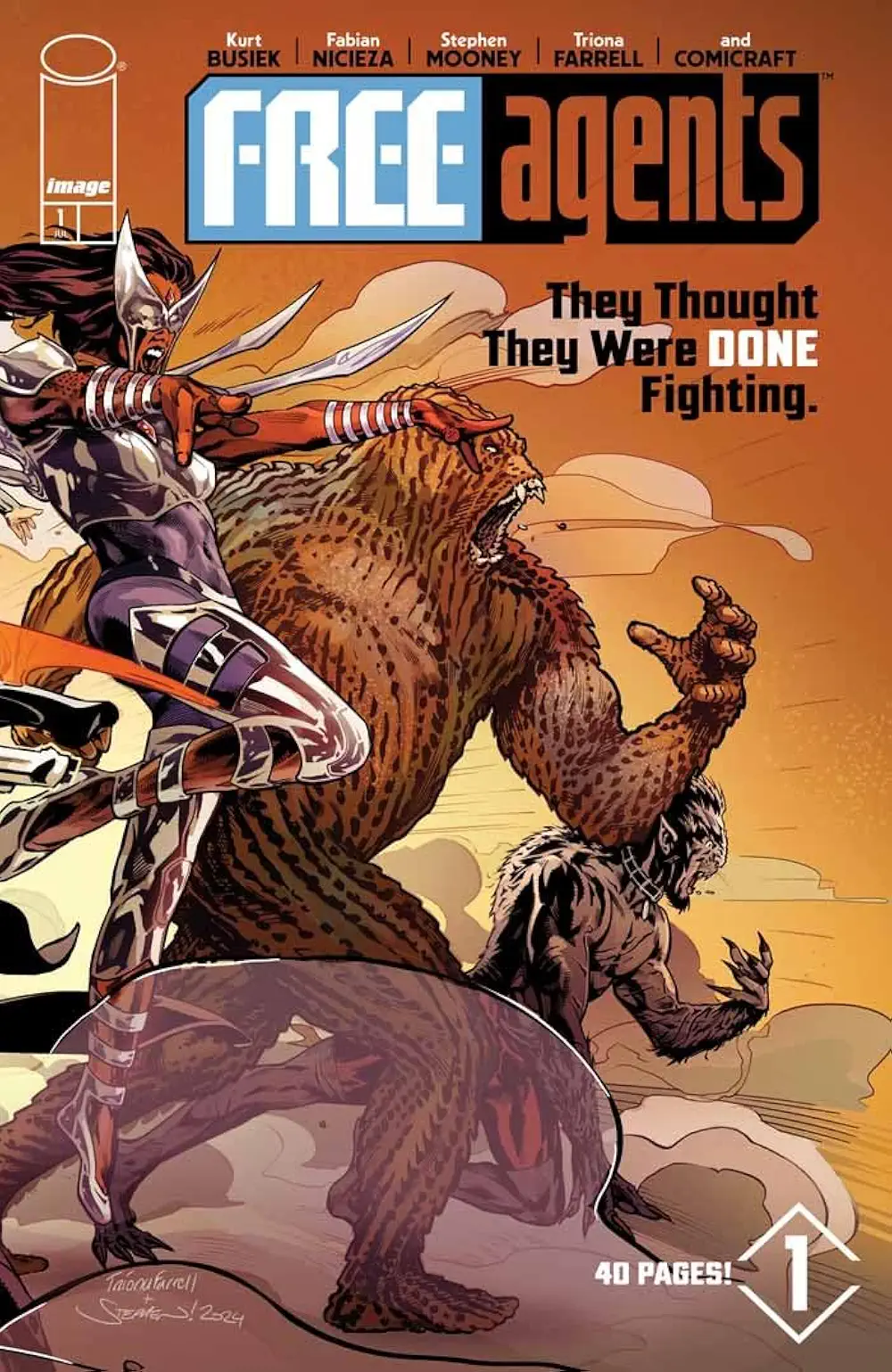 Free Agents (2024) #1 Reviews | Image Comics » Comicscored.com