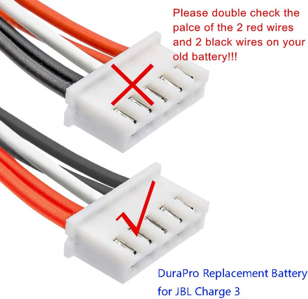 DuraPro 3.7V 6200mAh Battery GSP1029102A for JBL Charge 3 – BigaMart