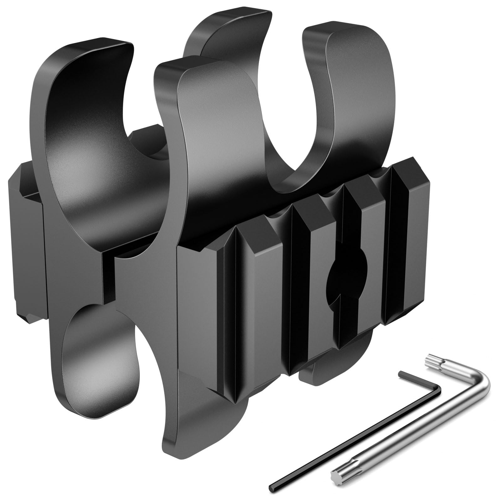 Miaozhun Tactical Shotgun Barrel Clamp Mount with Picatinny Rail ...