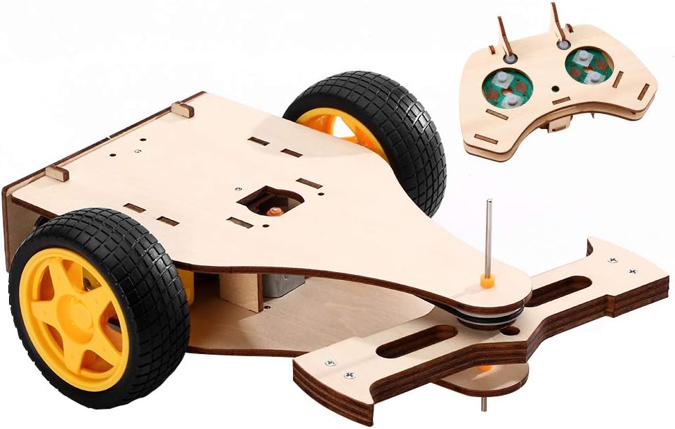 Cutefun Electric Motor Science Kit, Battle Bots Remote Controlled Toy ...