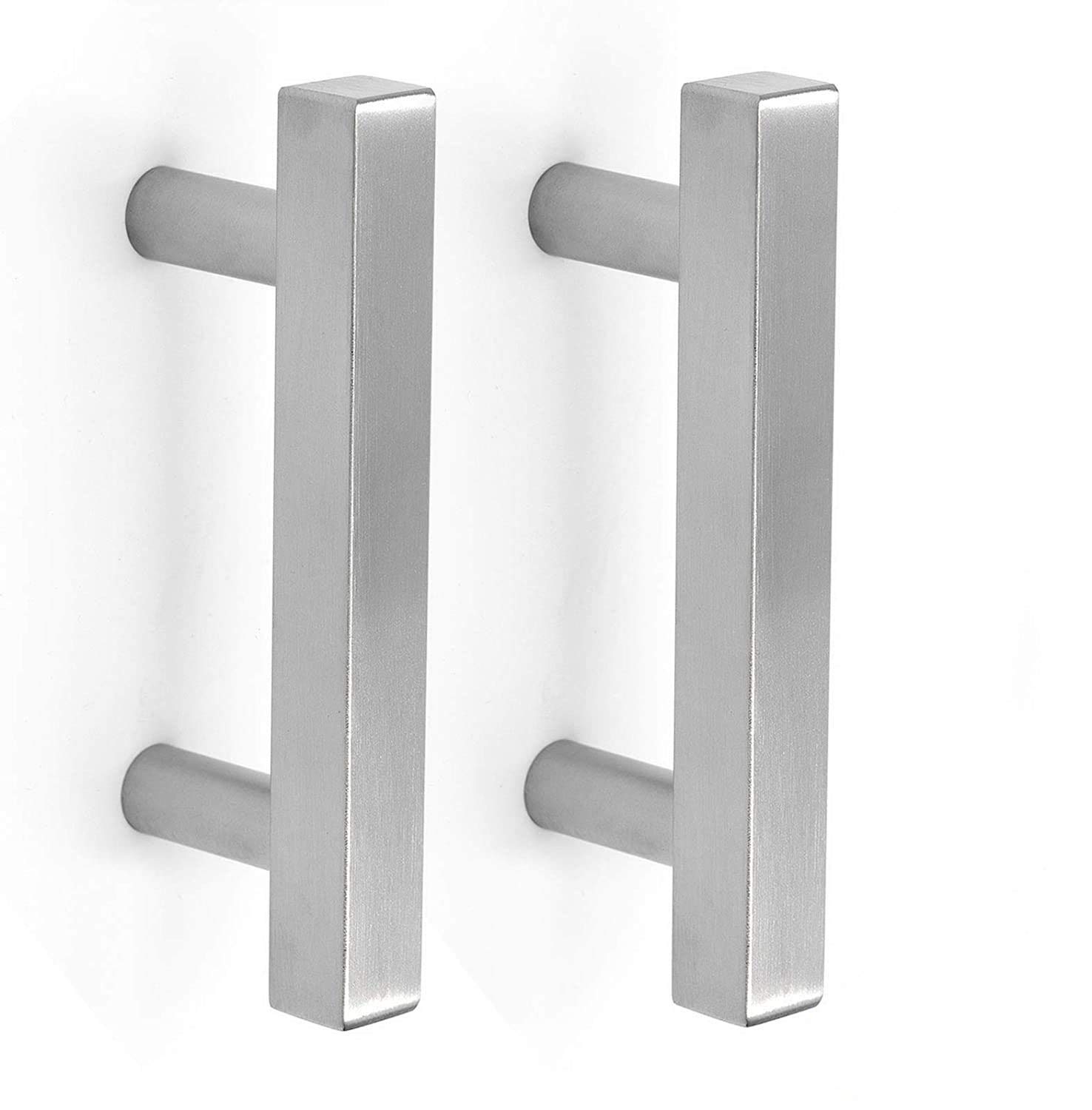 Drawer Pulls 15 Pack Kitchen Cabinet Pulls Square 3 Inch Hole Center ...