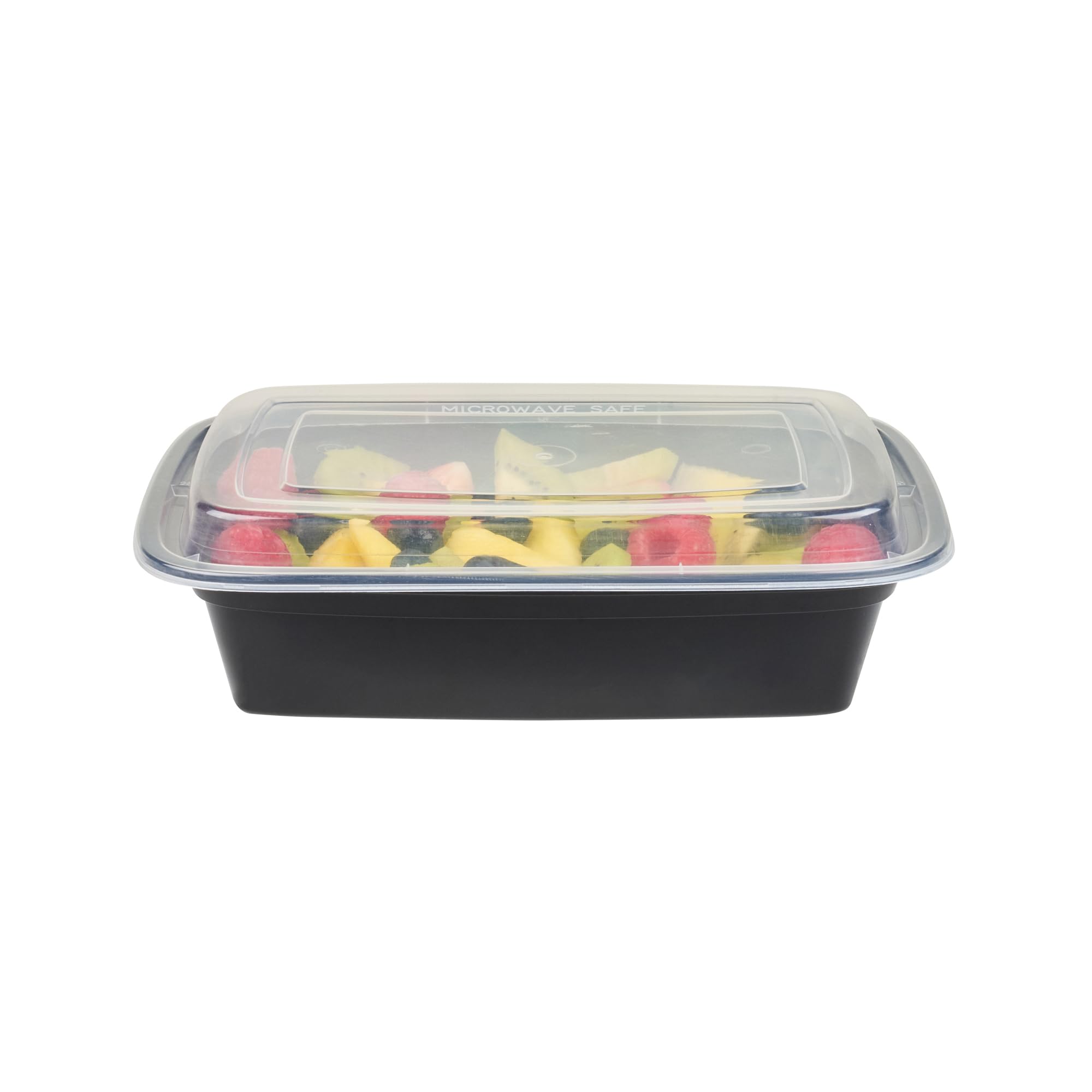 Asporto 38 Ounce Take Out Containers, 100 Food Containers With Lids ...